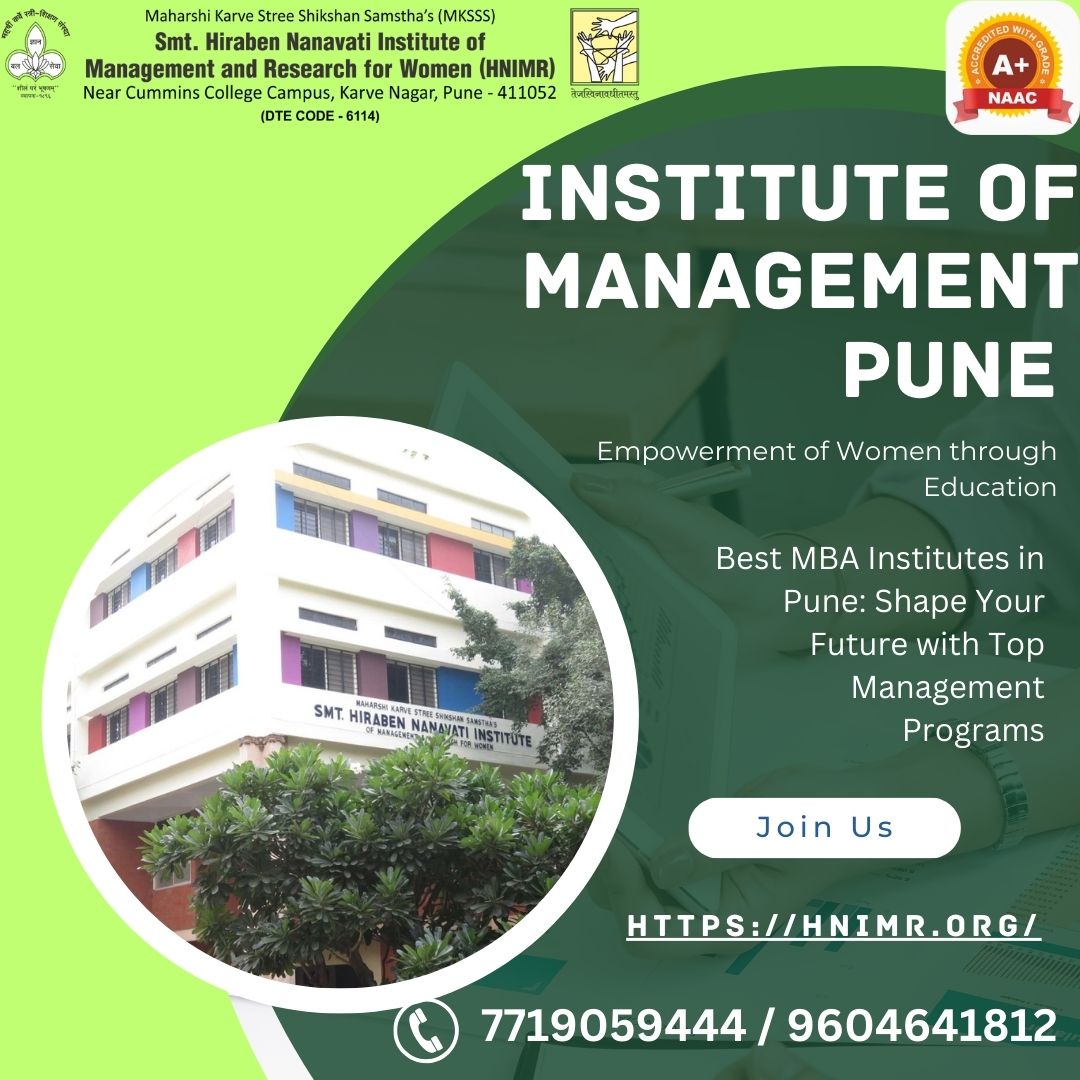 Pune's Best Management Institute for Women – HNIMR